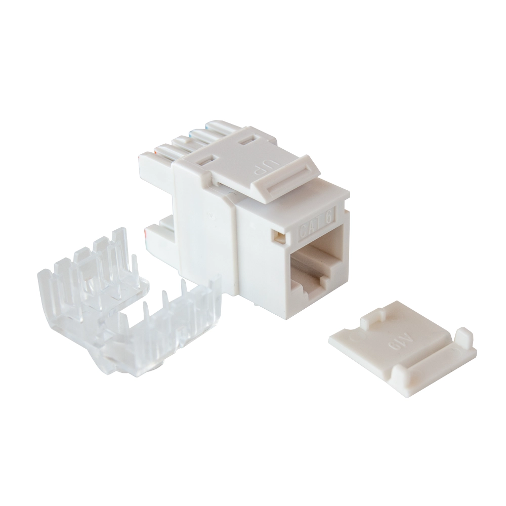 Category 6 Unshielded Keystone Jack (180° Keystone Jack) - Canovate