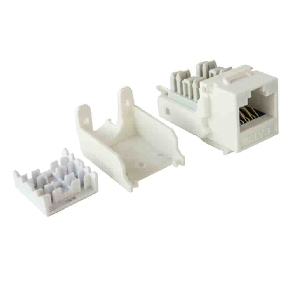 Category 6A Unshielded Keystone Jack & 90° Jack - Canovate